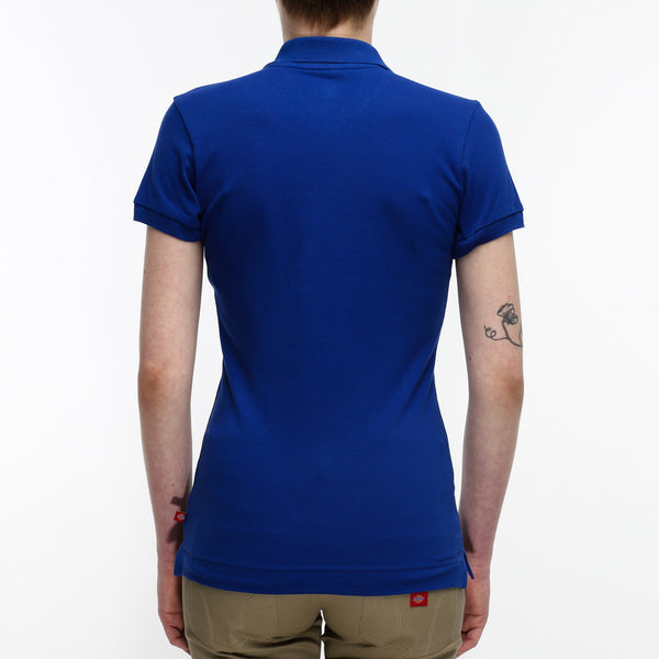 Dickies Womens Short Sleeve Polo - Cobalt Blue - New Star